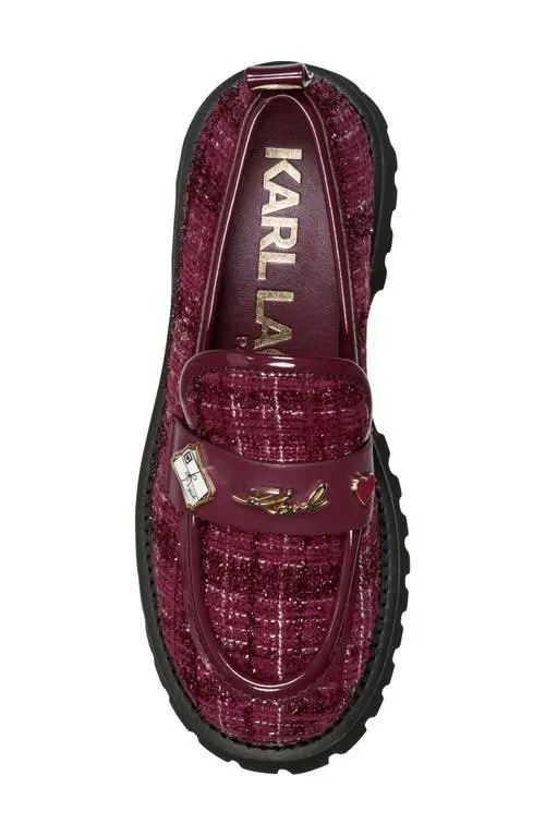 Karl Lagerfeld Paris Platform Loafer