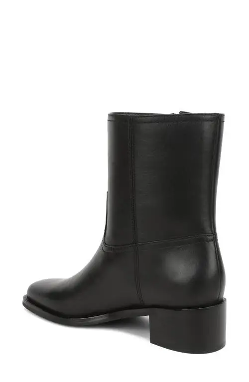 Vince London Leather Bootie - Black