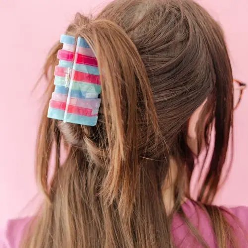JOLLITY & CO Book Club Themed Claw Clips - Book Stack