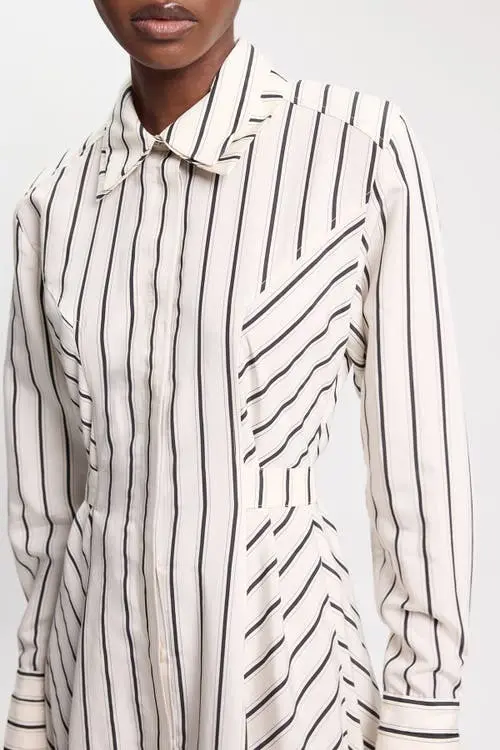 Karen Millen Stripe Midi Dress