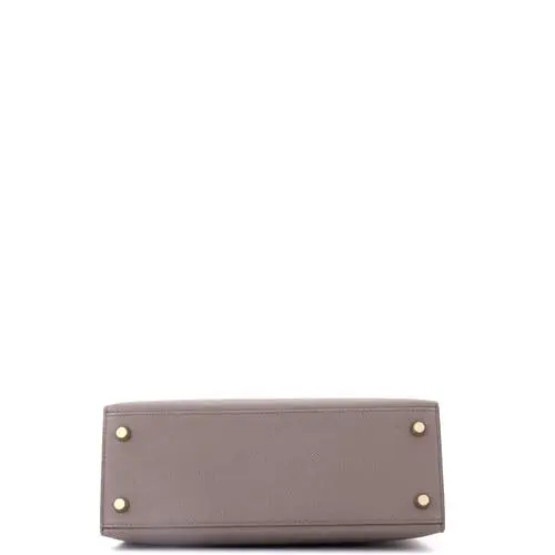 Hermès Kelly Handbag Epsom With Gold Hardware 25 - Grey