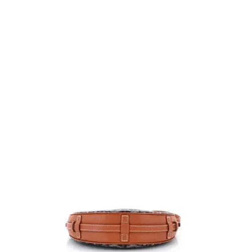 Goyard Hirondelle Shoulder Bag Coated Canvas And Leather