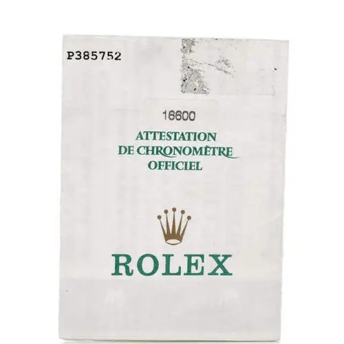 Rolex Oyster Perpetual Sea-dweller Automatic Watch Stainless Steel 40