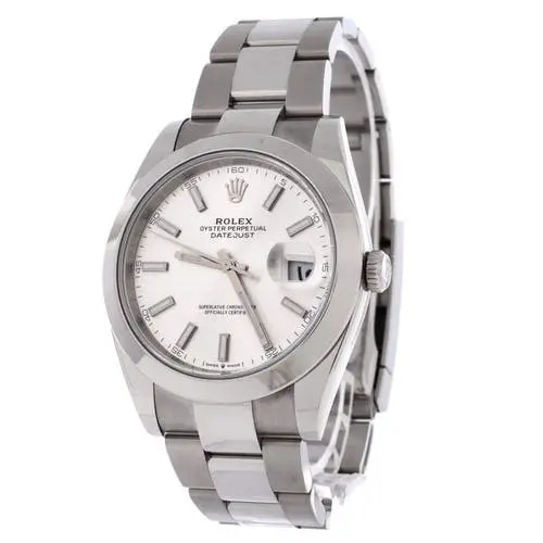 ROLEX Oyster Perpetual Datejust Automatic Watch Stainless Steel 41