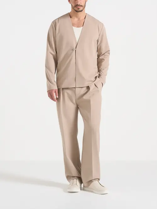 Manière De Voir Axel Minimal Shirt - Taupe