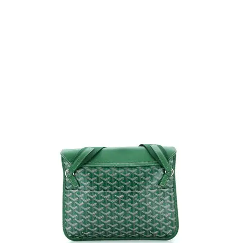 Goyard Coursier Messenger Bag Coated Canvas And Leather
