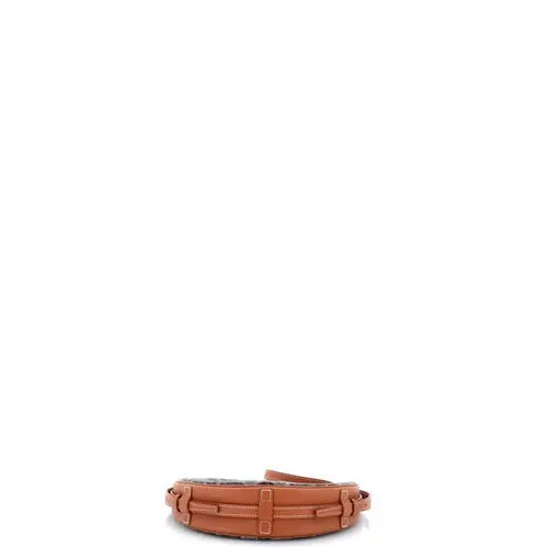 Goyard Hirondelle Shoulder Bag Coated Canvas And Leather