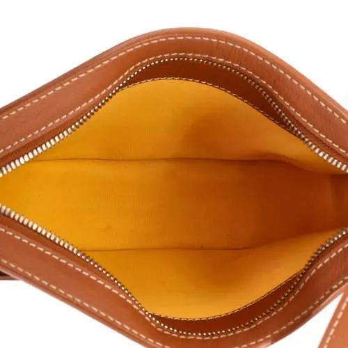 Goyard Hirondelle Shoulder Bag Coated Canvas And Leather