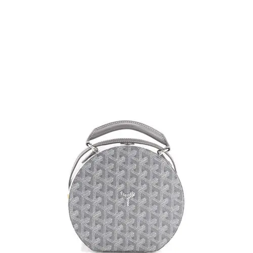 Goyard Alto Hatbox Bag Coated Canvas