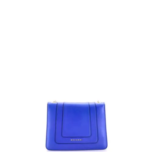 BVLGARI Serpenti Forever Square Shoulder Bag Leather Small