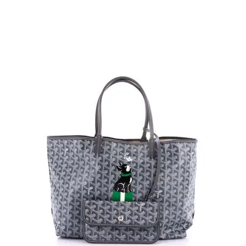 Goyard Saint Louis Tote Printed Coated Canvas Pm