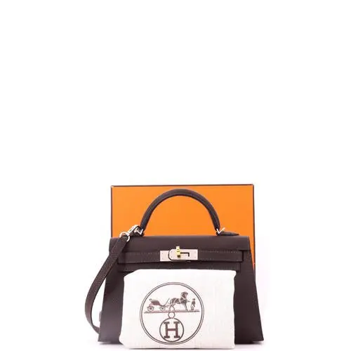 Hermès Kelly Mini Ii Bag Epsom With Electrum Hardware 20
