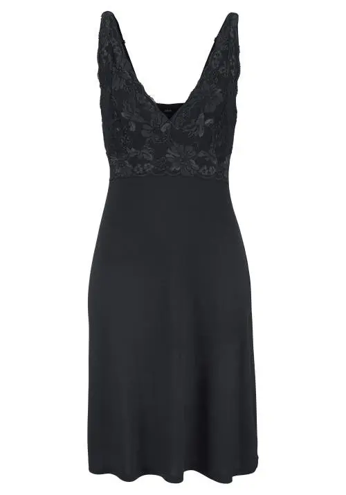 LASCANA Lace V-neck Nightgown