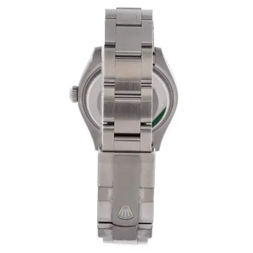 ROLEX Oyster Perpetual Pistachio Green Automatic Watch Stainless Steel 31