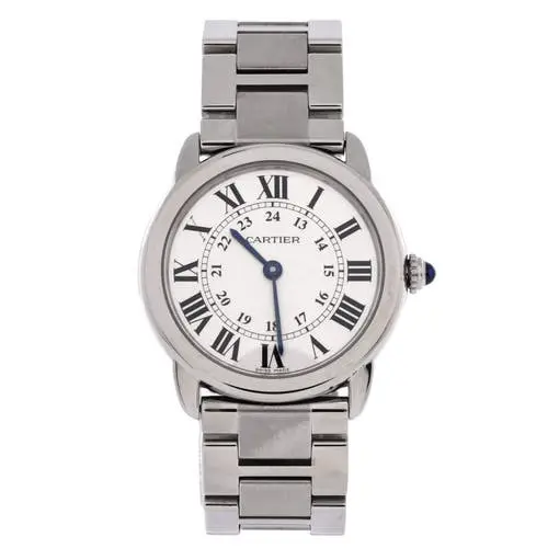 CARTIER Ronde Solo De Quartz Watch Stainless Steel 29 - Metallic Silver