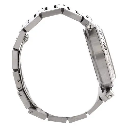 CARTIER Pasha C Gmt Automatic Watch Stainless Steel 35