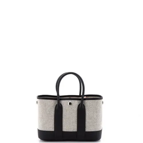 Hermès Neo Garden Tote Toile And Leather 23