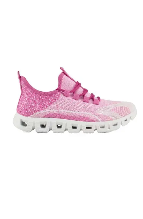 J/SLIDES NYC Cooper Sneaker - Fuchsia/multi