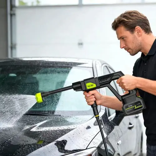 PURSONIC Powerful Cordless Pressure Washer & 3-in-1 Turbo Air System