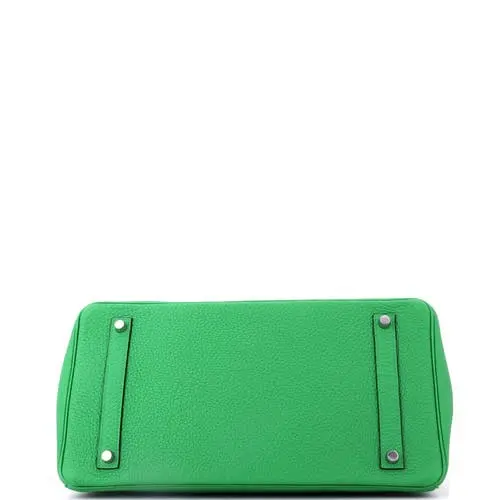 Hermès Birkin Handbag Togo With Palladium Hardware 35 - Green