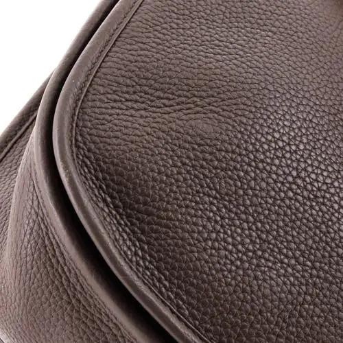 Hermès Evelyne Bag Gen Iii Clemence Gm - Grey