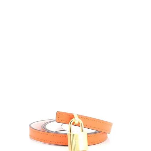 Hermès Romance Reversible Belt Leather Thin - Orange