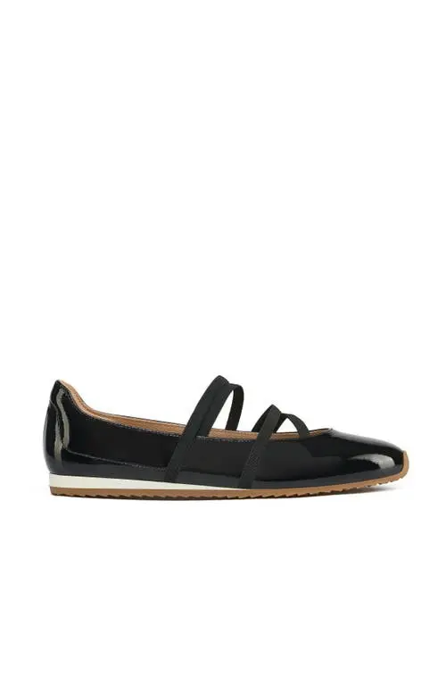 J/SLIDES NYC Pixie Ballet Flat - Black