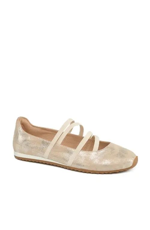 J/SLIDES NYC Pixie Ballet Flat - Sand