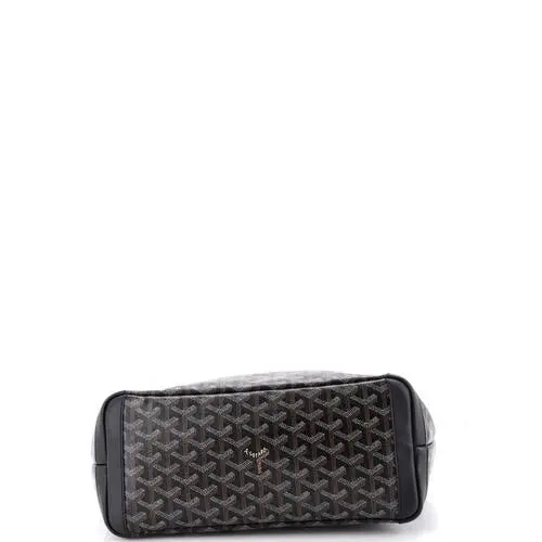 Goyard Artois Tote Coated Canvas Pm - Black