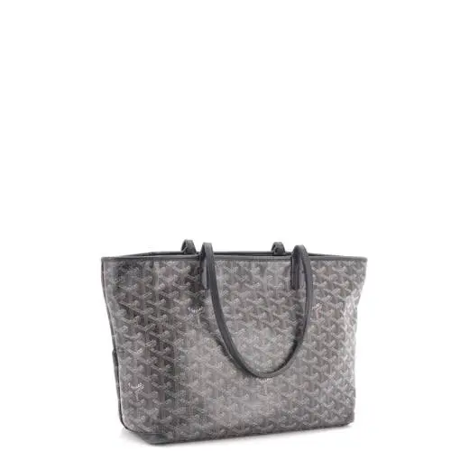 Goyard Artois Tote Coated Canvas Pm - Black