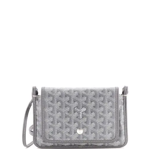 Goyard Plumet Clutch Wallet Coated Canvas - Grey