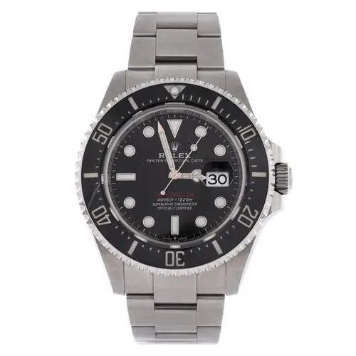 ROLEX Oyster Perpetual Sea-dweller Automatic Watch Stainless Steel And Cerachrom 43 - Metallic Silver