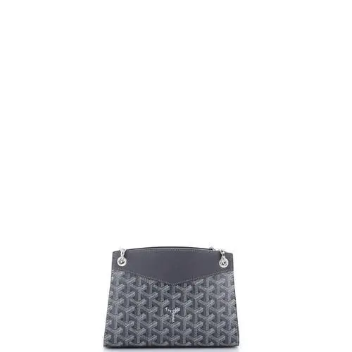 Goyard Structured Rouette Chain Shoulder Bag Coated Canvas Mini