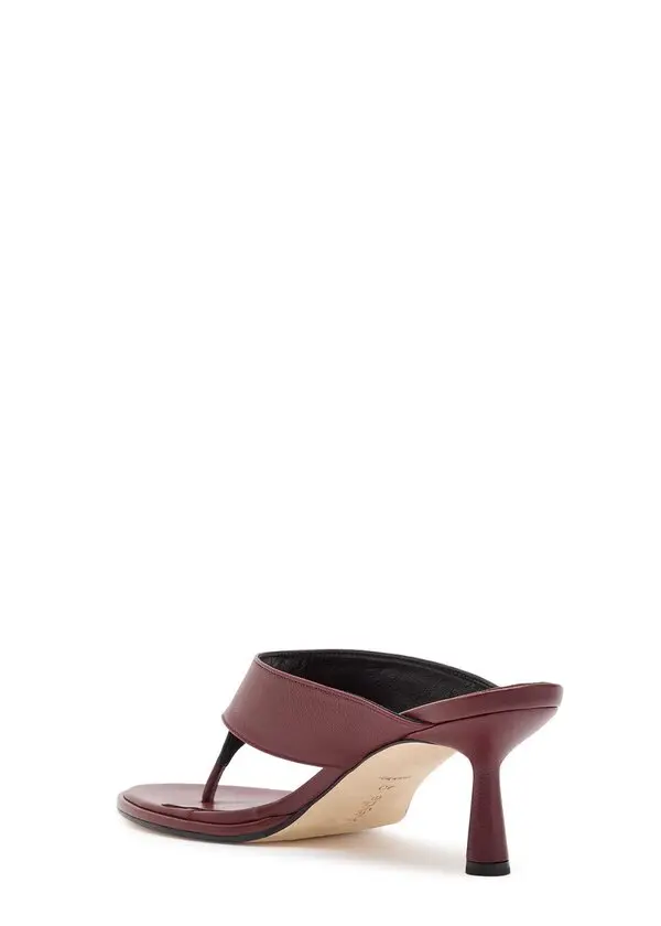 AeydĒ Olenna 65 Leather Thong Sandals