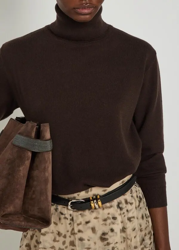 Brunello Cucinelli Turtle-neck Cashmere Jumper