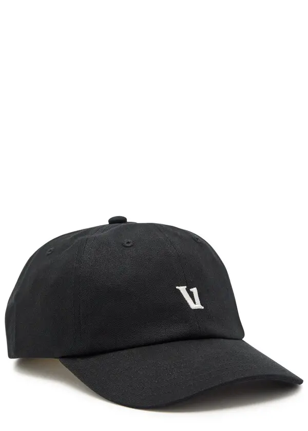 Vuori Dad Logo-embroidered Cotton Cap - Black