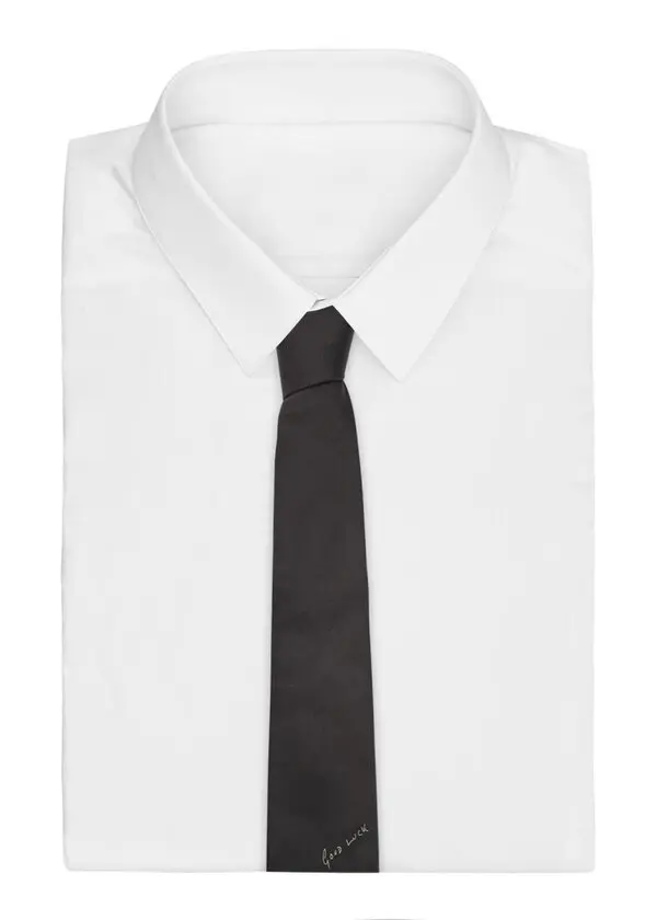 Paul Smith Good Luck Silk-twill Tie