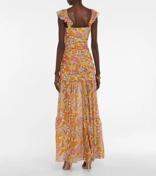 Veronica Beard Flower Printed Dress