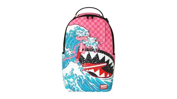 SPRAYGROUND Pink Panther Diamond Waves Backpack - Multicolor
