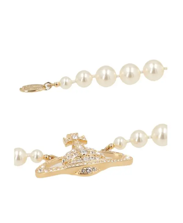 VIVIENNE WESTWOOD Pearl Embossed Necklace