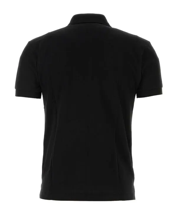 Play Comme Des Garcon Comme Des Garçons Play Logo Embroidered Polo Shirt