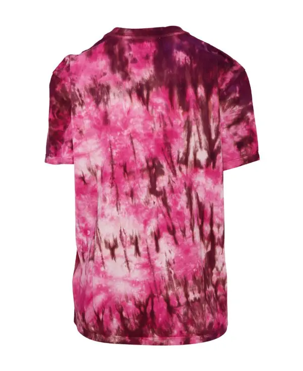 AMI Paris Tie-dyed Crewneck T-shirt