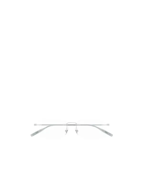 Montblanc Eyewear Frameless Rectangle Glasses - Silver