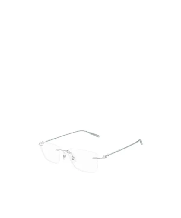 Montblanc Eyewear Frameless Rectangle Glasses