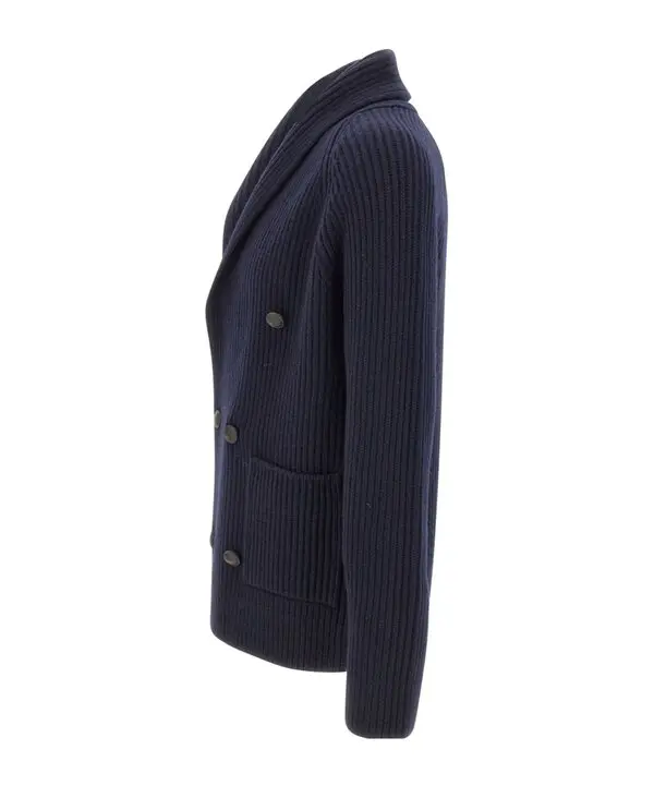 GRAN SASSO Shawl Collar Cardigan
