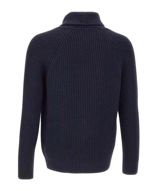 GRAN SASSO Shawl Collar Cardigan