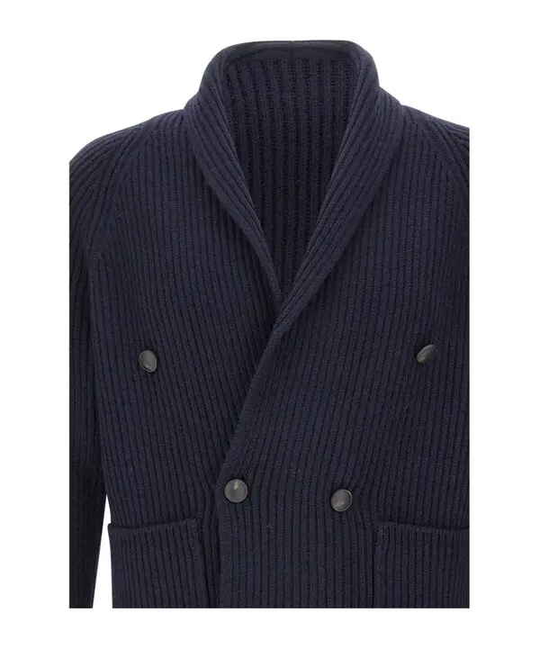 GRAN SASSO Shawl Collar Cardigan