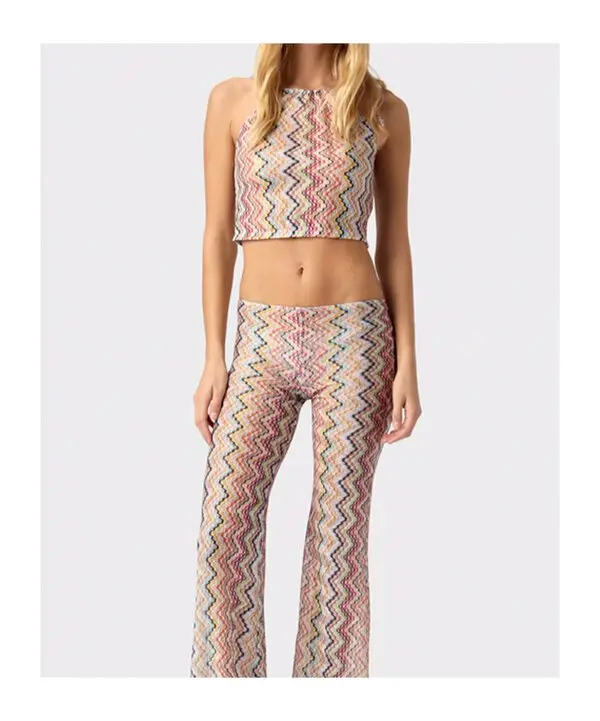 Missoni Zigzag-knit Halterneck Top