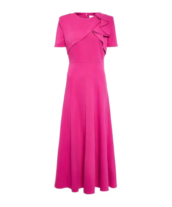 Roland Mouret Asymmetrical Midi Dress