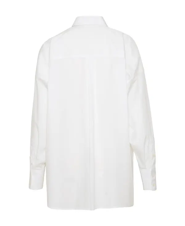 Dolce & Gabbana Long-sleeved Shirt With Lace Trim